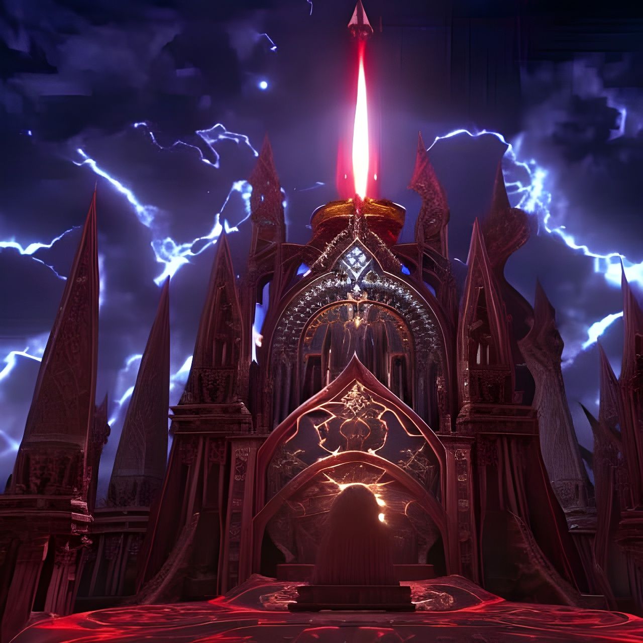 The Sith Temple - AI Generated Artwork - NightCafe Creator