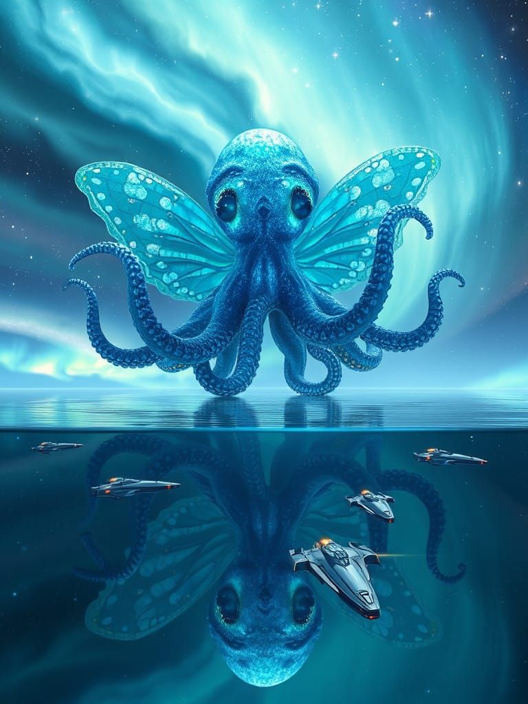 Cosmic Octopus: Monarch of the Celestial Tides