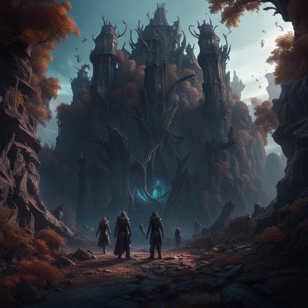 Shadow watchers - AI Generated Artwork - NightCafe Creator