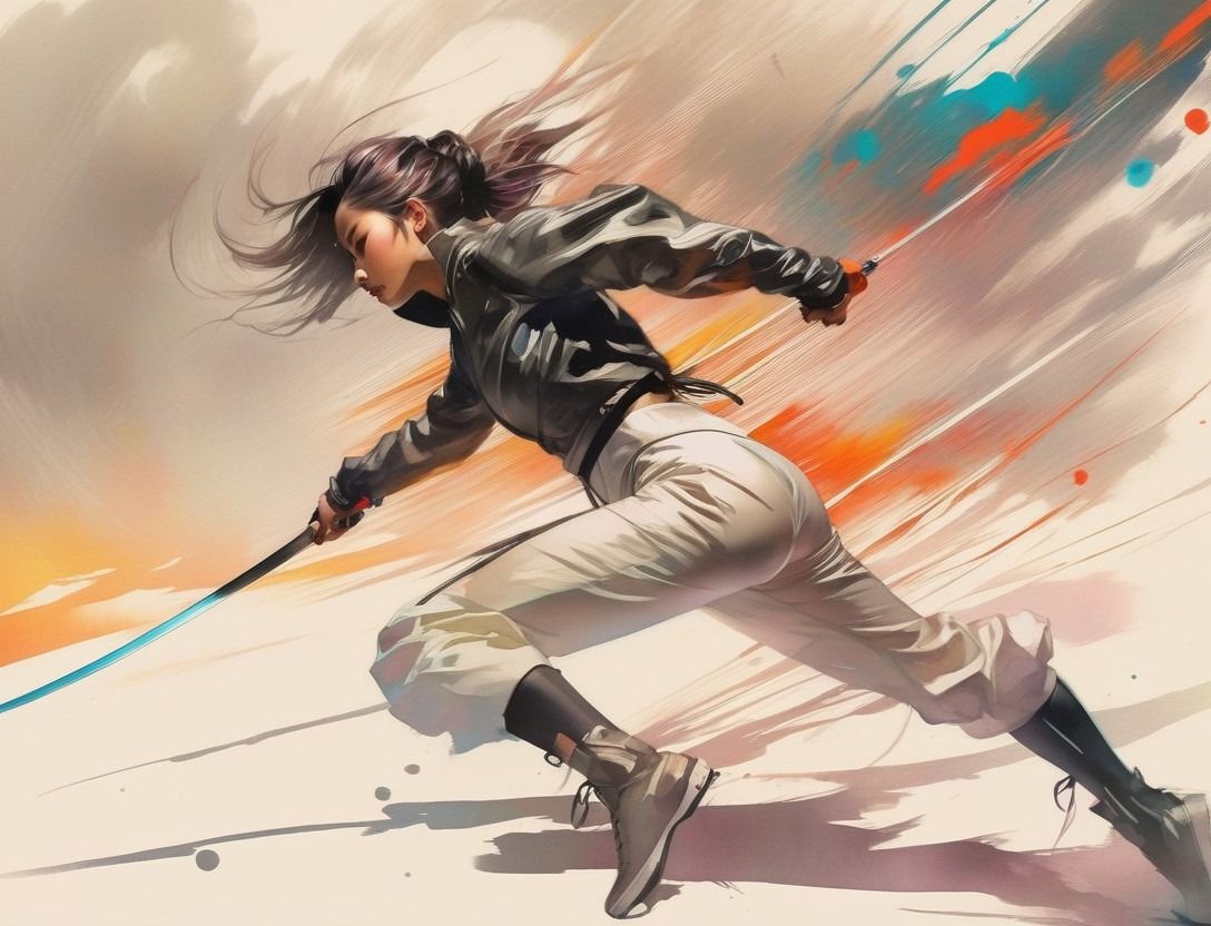 Speed, agility ... Perfection - AI Generated Artwork - NightCafe Creator