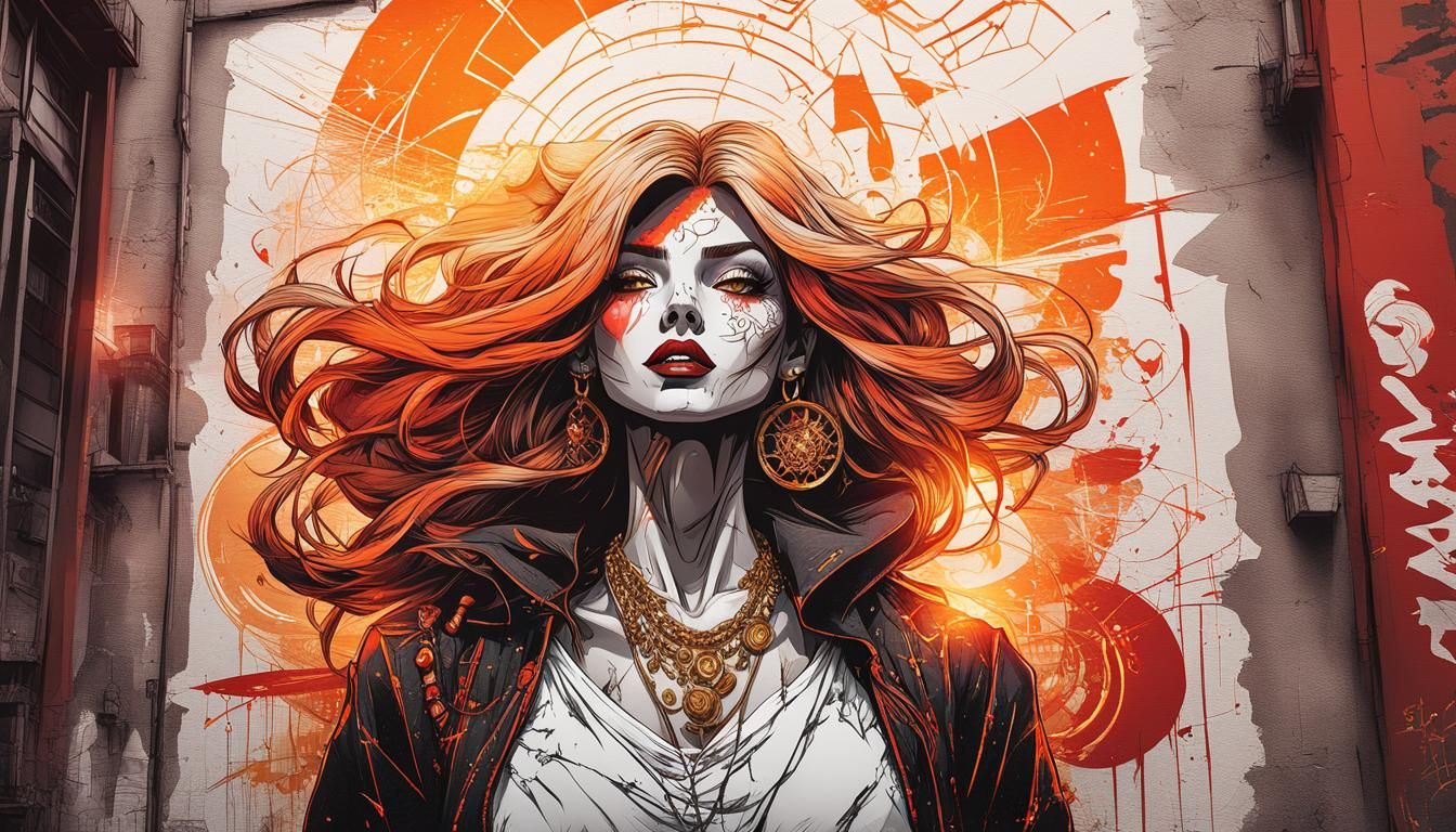 Witchcraft Bombshell Girl - AI Generated Artwork - NightCafe Creator