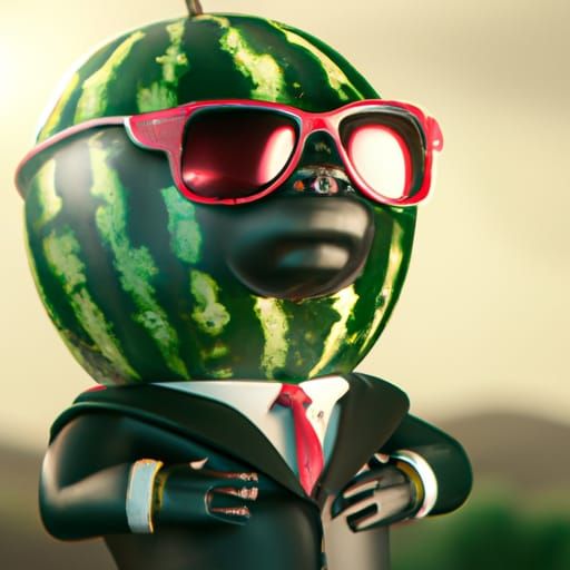 Watermelon - AI Generated Artwork - NightCafe Creator