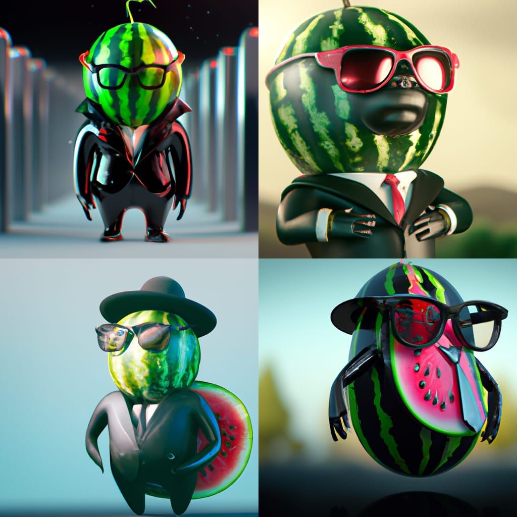 Watermelons - AI Generated Artwork - NightCafe Creator