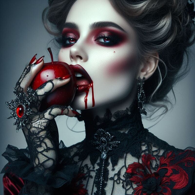 Bloody Apple III - AI Generated Artwork - NightCafe Creator