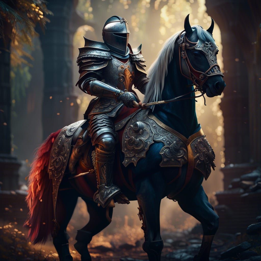 Knight - AI Generated Artwork - NightCafe Creator