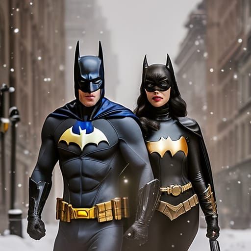 Batman: Winter Solstice 10 - AI Generated Artwork - NightCafe Creator