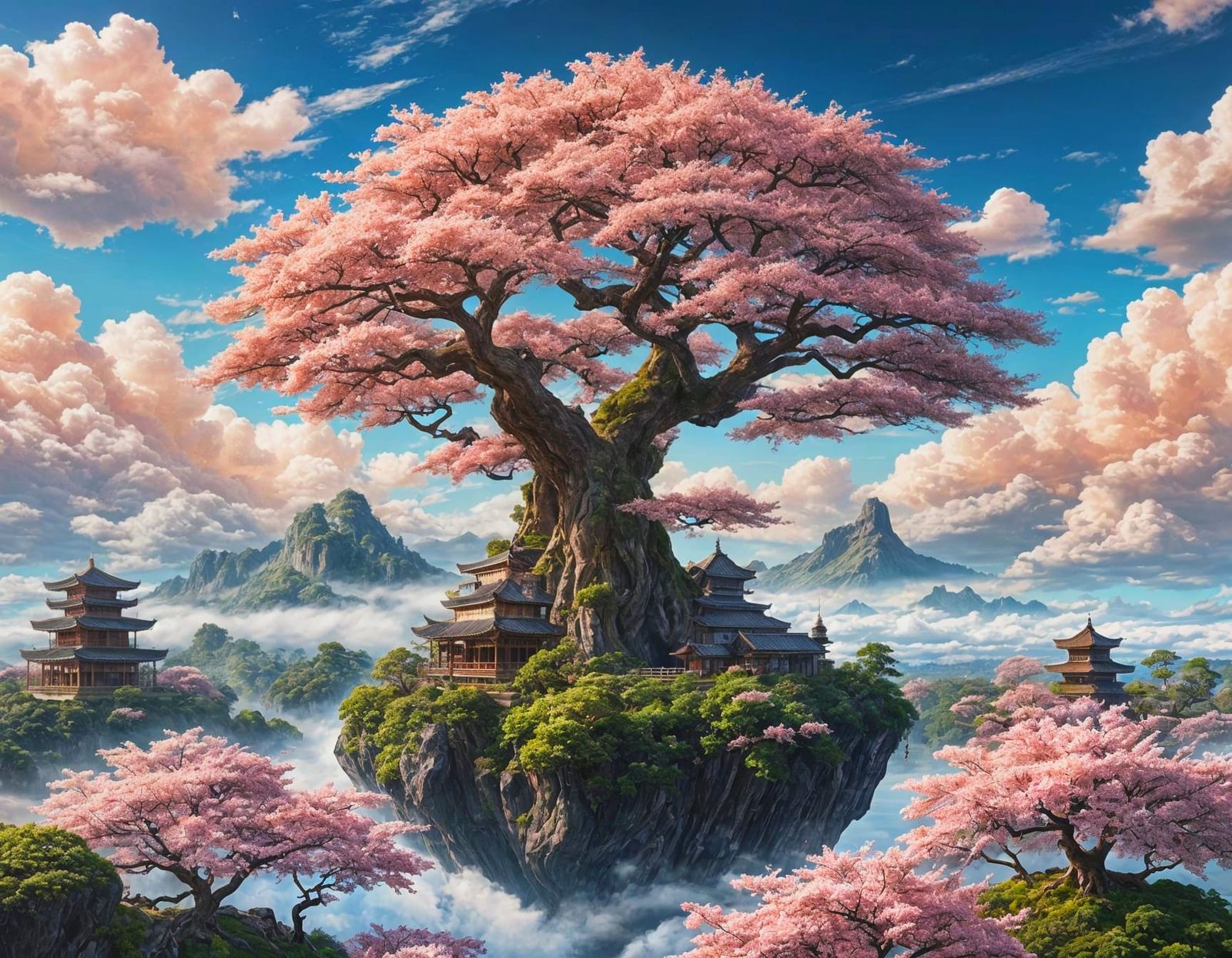Ancient cherry blossom tree - Ancient cherry blossom tree