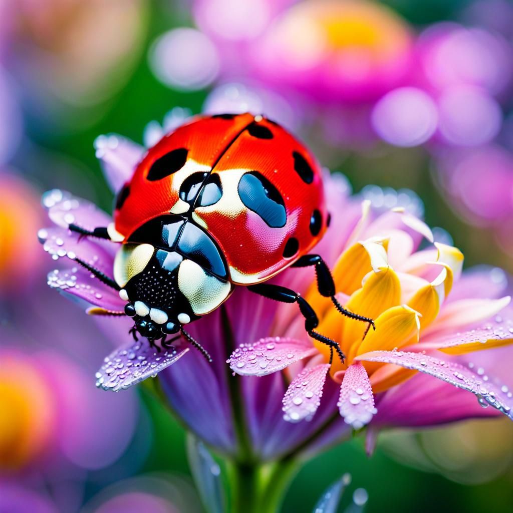Ladybug - AI Generated Artwork - NightCafe Creator