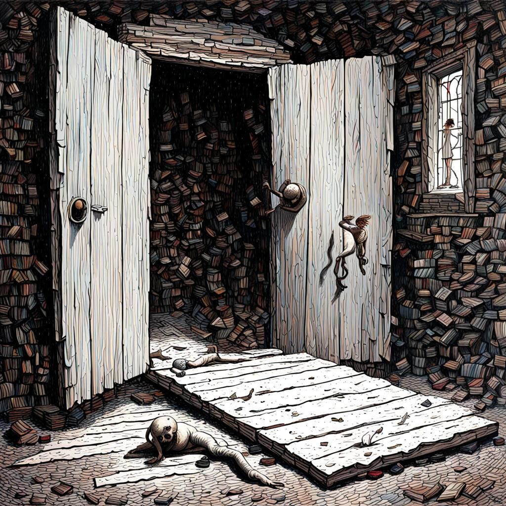 The trap door - AI Generated Artwork - NightCafe Creator