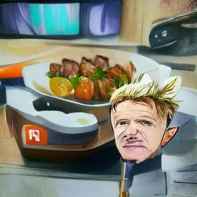 anime gordon ramsay - AI Generated Artwork - NightCafe Creator