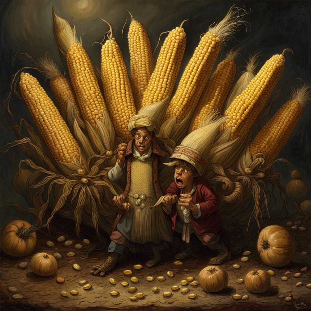 Mad Corn - AI Generated Artwork - NightCafe Creator