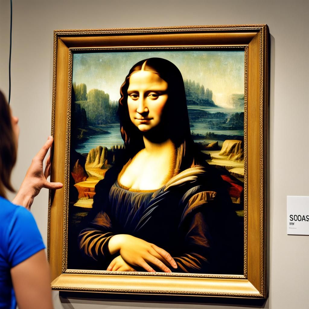 The Mona Lisa - AI Generated Artwork - NightCafe Creator