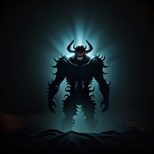 Absolutely horrifying evil sleep paralysis demon Nintendo character ...