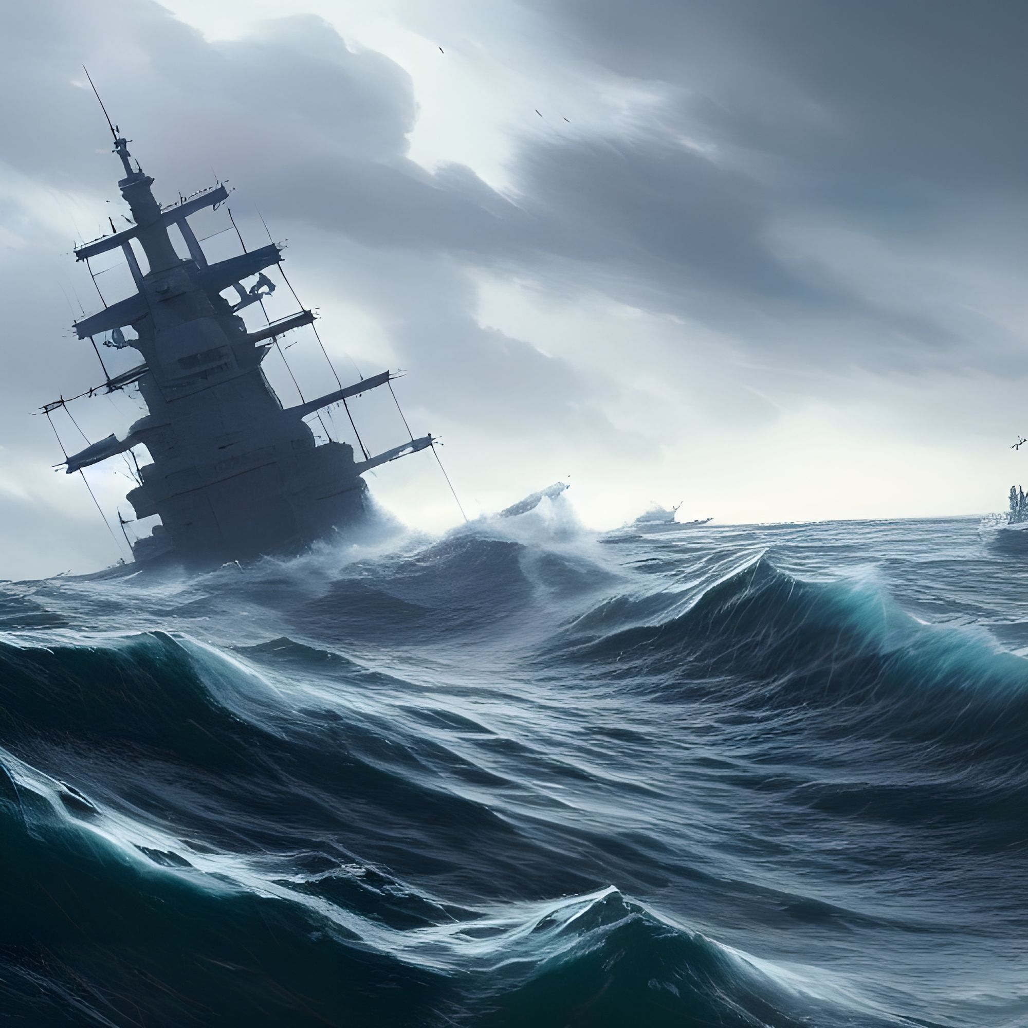 Sinking Ship : r/nightcafe