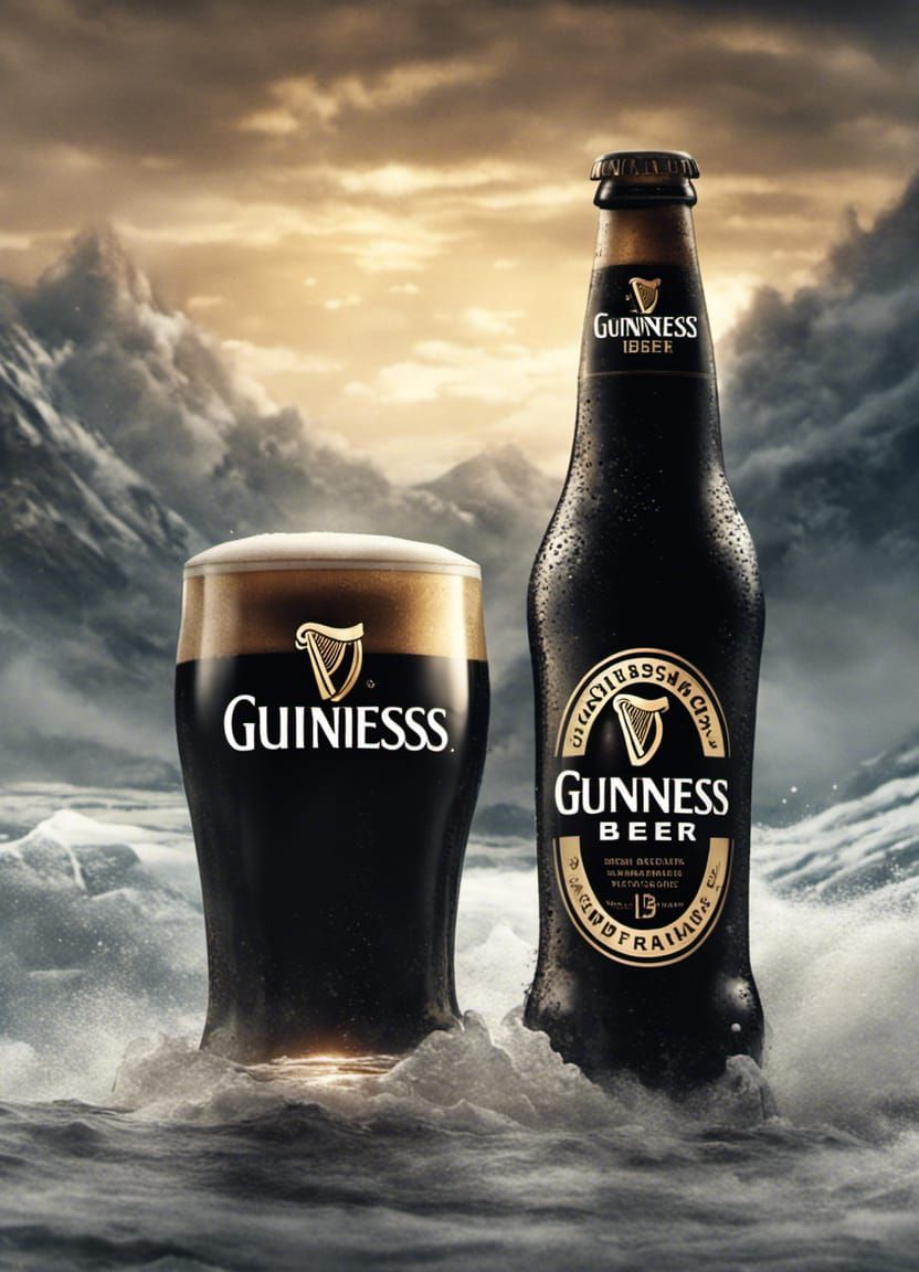 Guinness Beer - AI Generated Artwork - NightCafe Creator