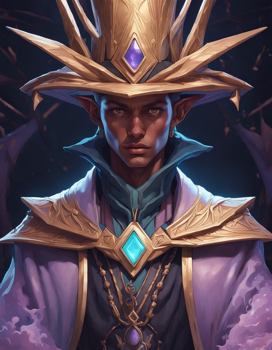 Elf Magus - AI Generated Artwork - NightCafe Creator