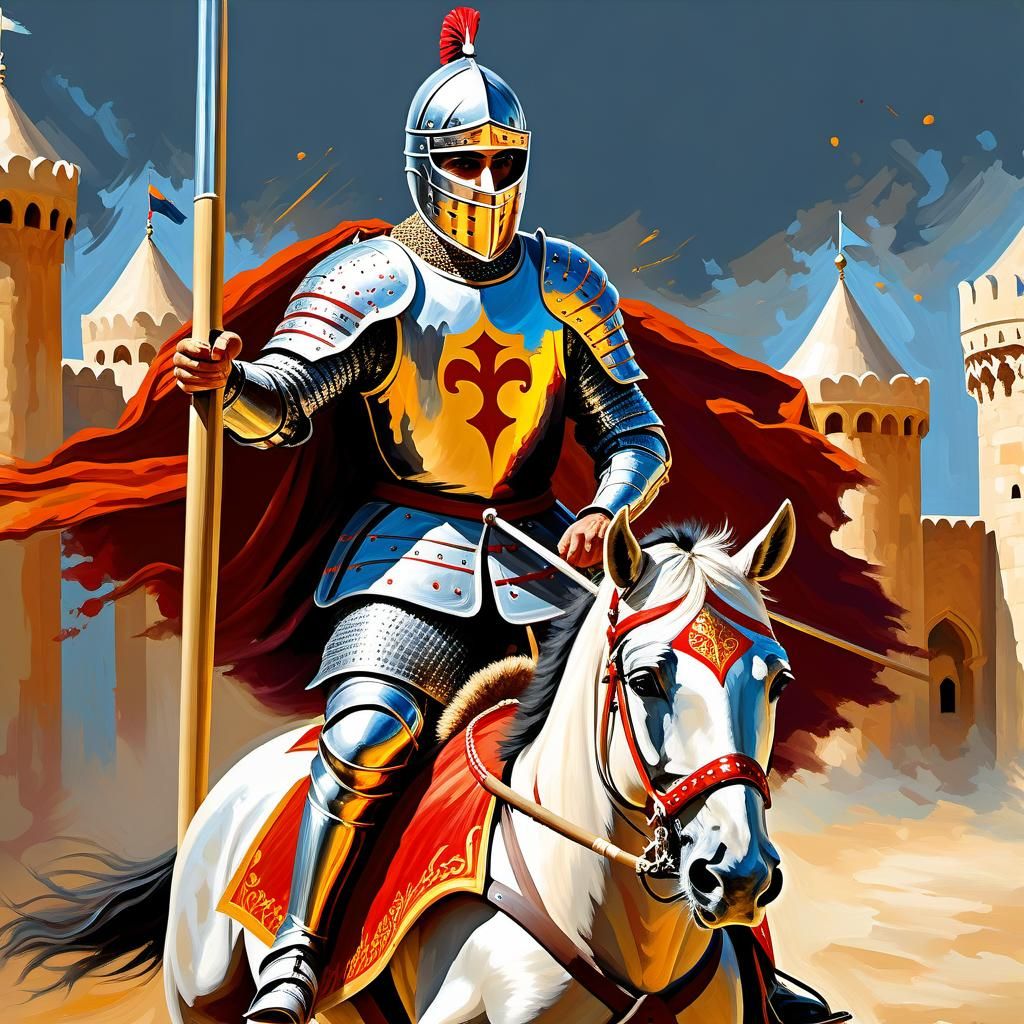 The Joust - AI Generated Artwork - NightCafe Creator