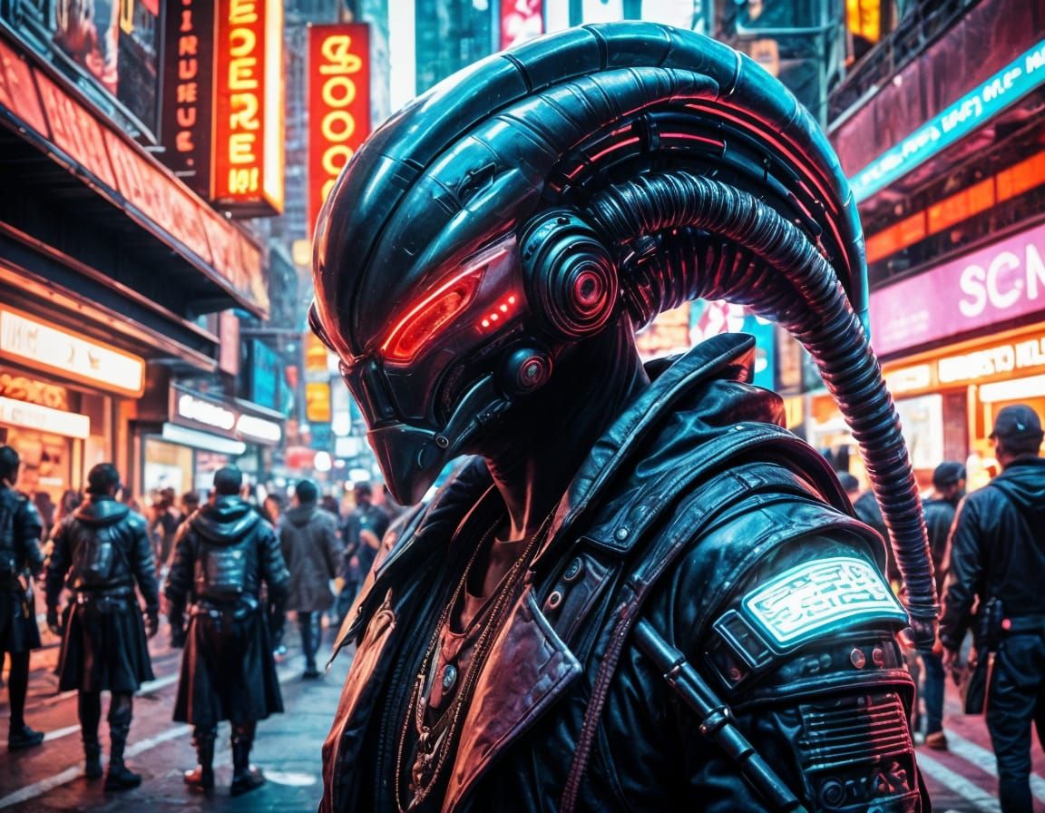 Cyberpunk Alien - Cyberpunk Alien