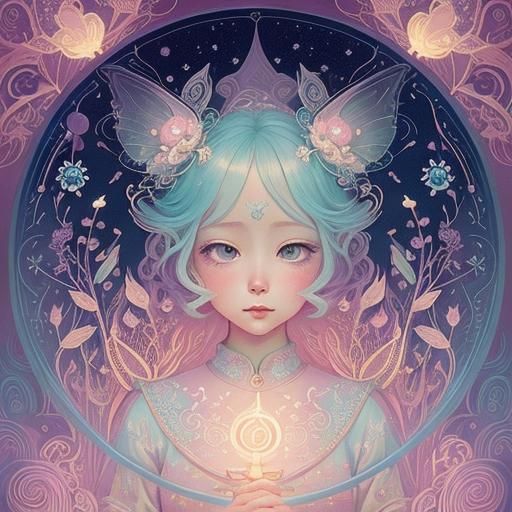Pastel Pixie - AI Generated Artwork - NightCafe Creator
