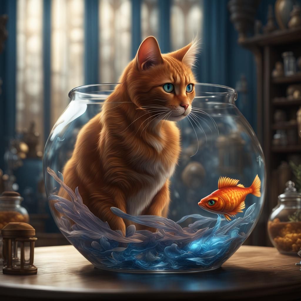 Catfish? - AI Generated Artwork - NightCafe Creator