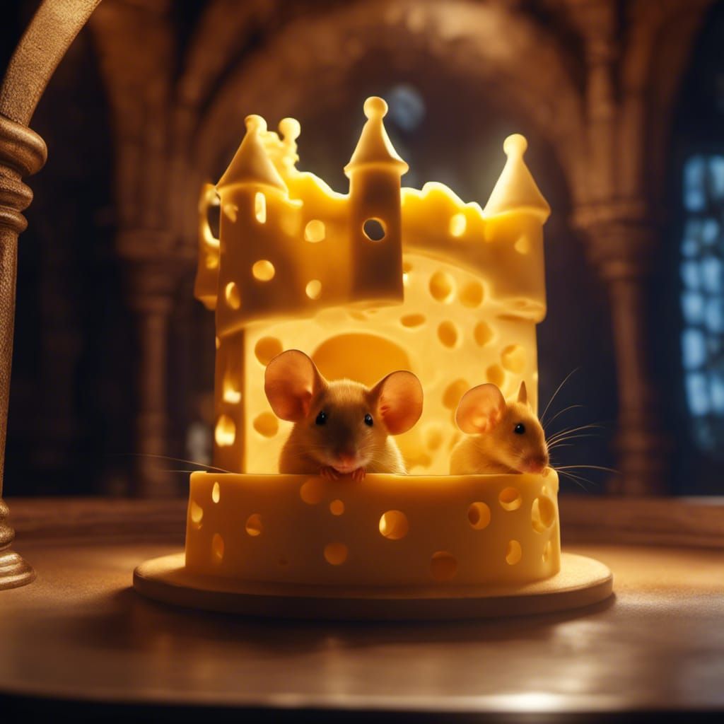 Little Cheese Castle - AI Generated Artwork - NightCafe Creator
