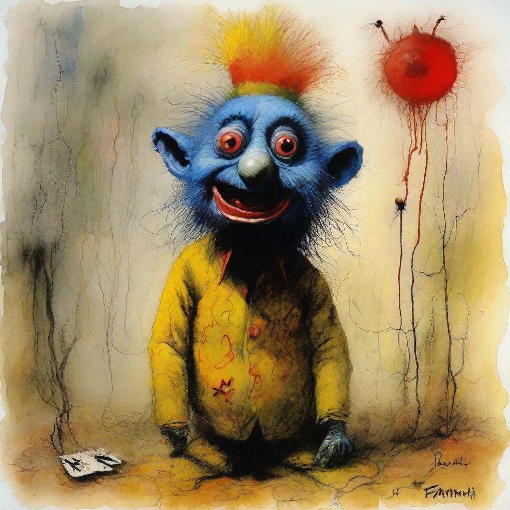 Rat Fink by Zdzislaw Beksinski Joan Miro Dr. Seuss Stephen Gammell ...