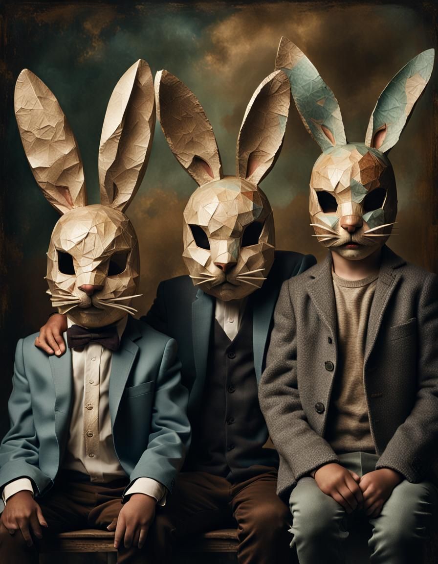 Easter Masks Series - AI Generated Artwork - NightCafe Creator