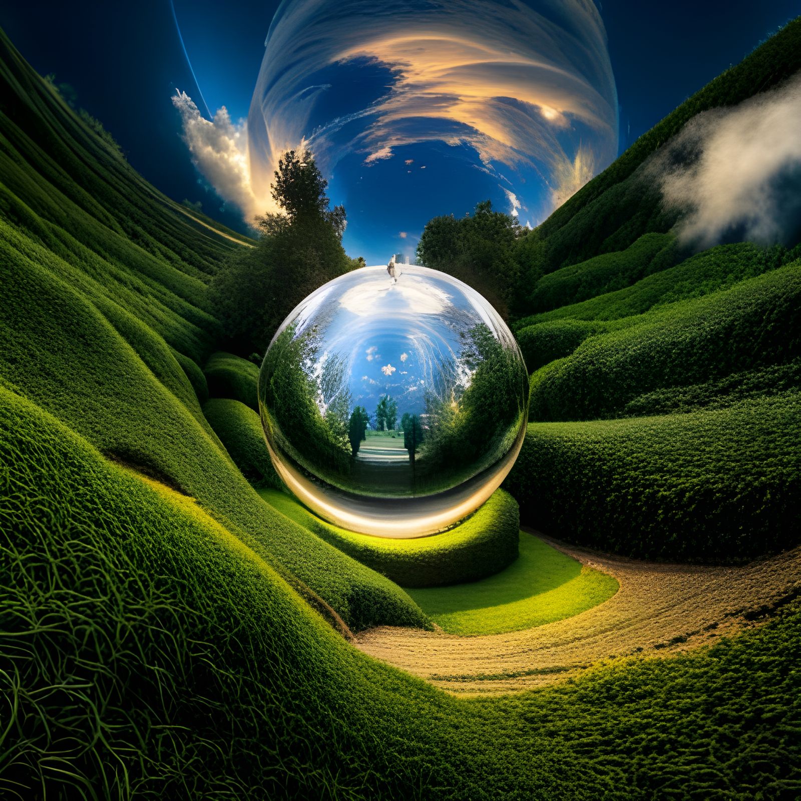 Warped Reality - AI Generated Artwork - NightCafe Creator