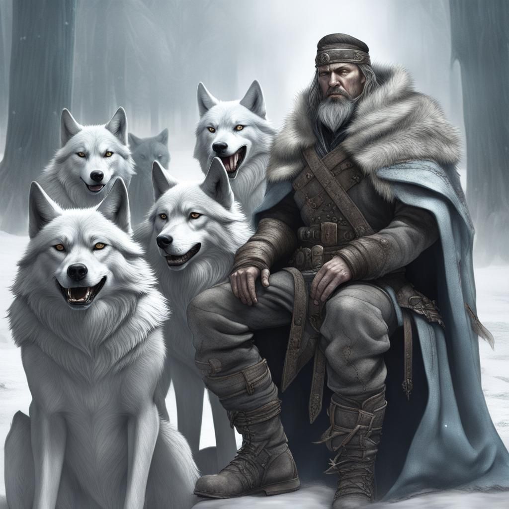 Ice realm warlord #1 - AI Generated Artwork - NightCafe Creator