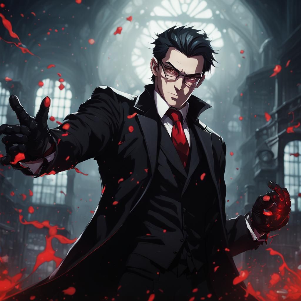 Sinister man. - AI Generated Artwork - NightCafe Creator