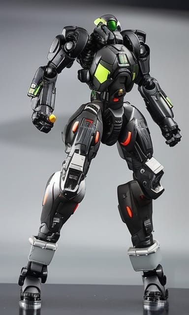 Space Expeditionary CBRN Agility Power Armor, with Exo neuron ...