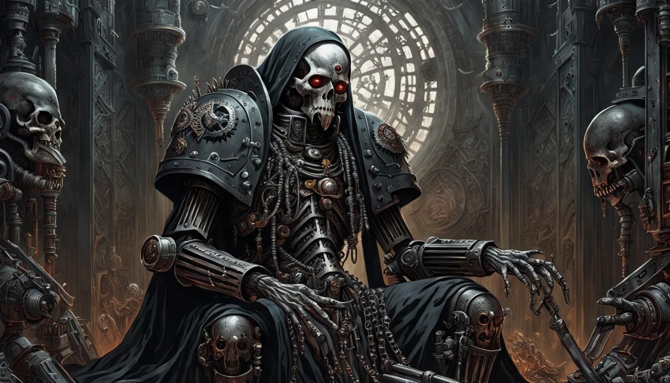 Adeptus Mechanicus - AI Generated Artwork - NightCafe Creator