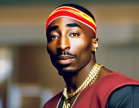 Tupac - AI Generated Artwork - NightCafe Creator