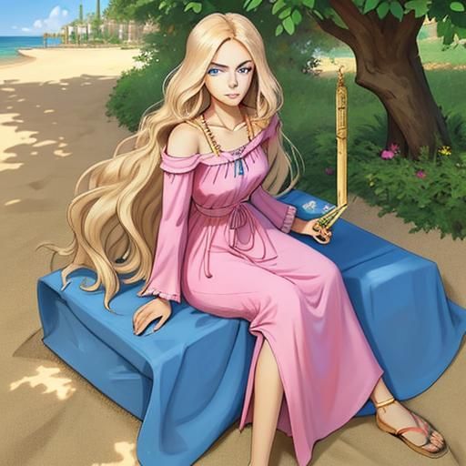 the annoyed princess - AI Generated Artwork - NightCafe Creator