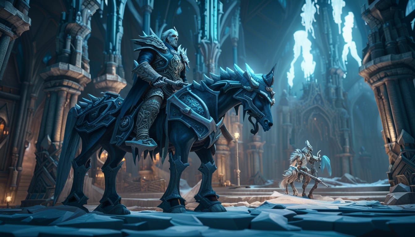 Death Knight on a horse - AI Generated Artwork - NightCafe Creator