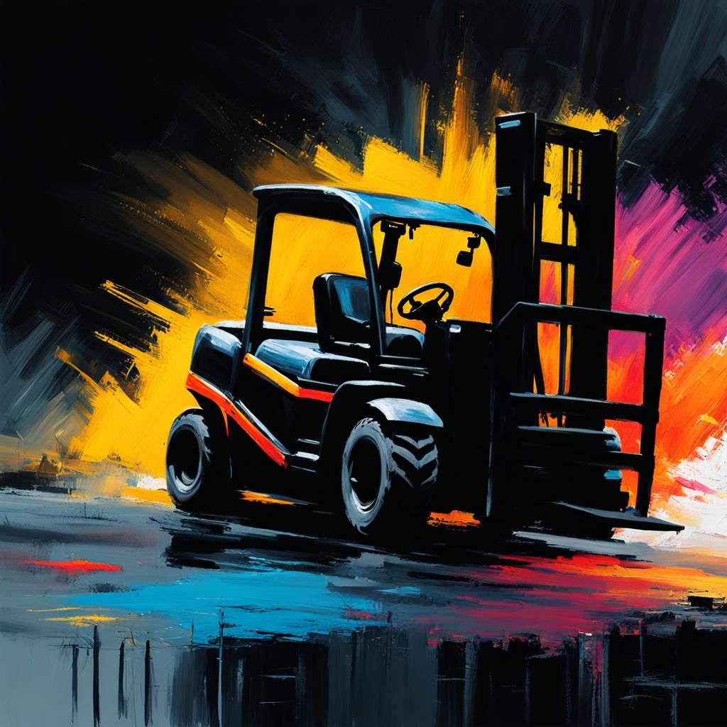 Forklift - AI Generated Artwork - NightCafe Creator