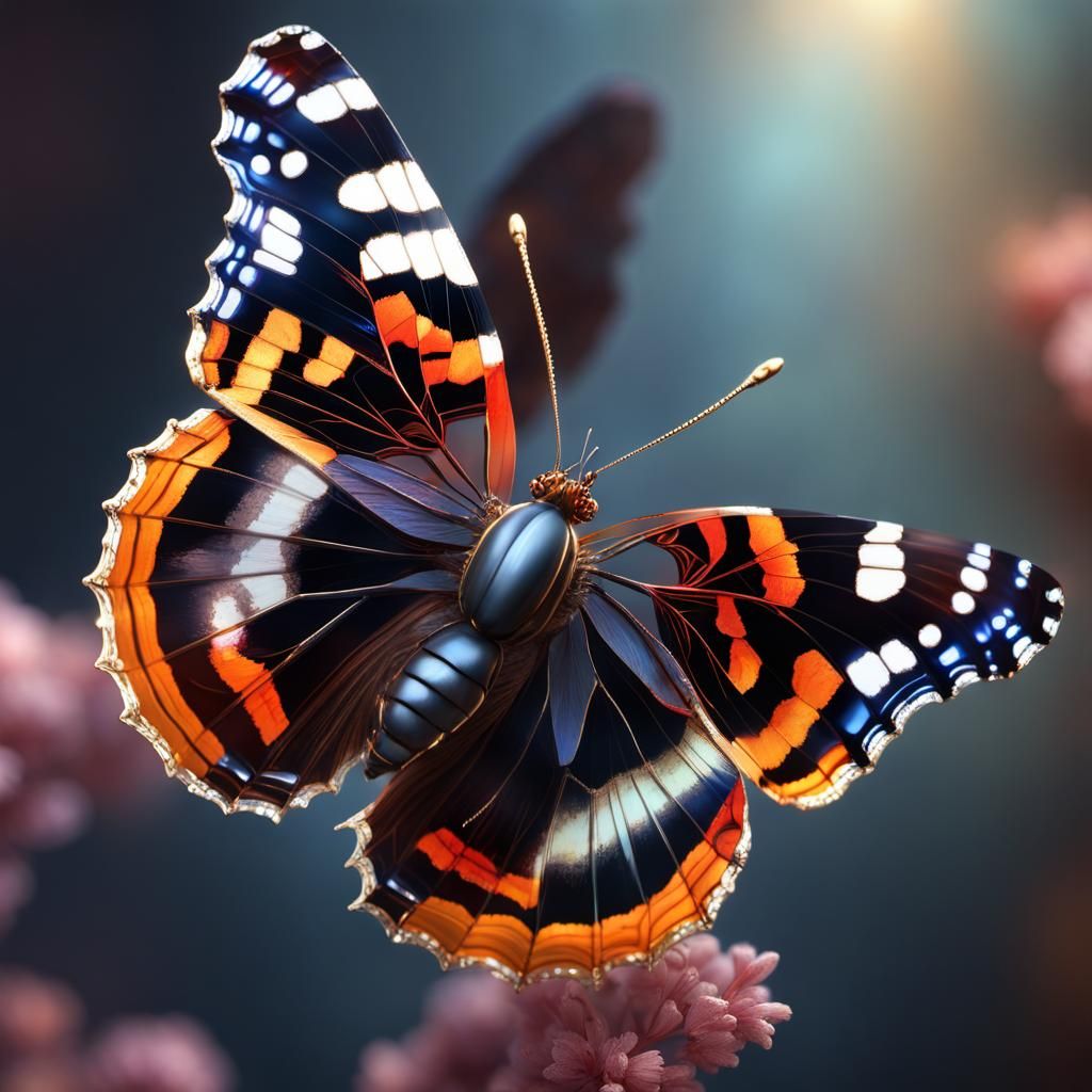 Flutterby….. - AI Generated Artwork - NightCafe Creator