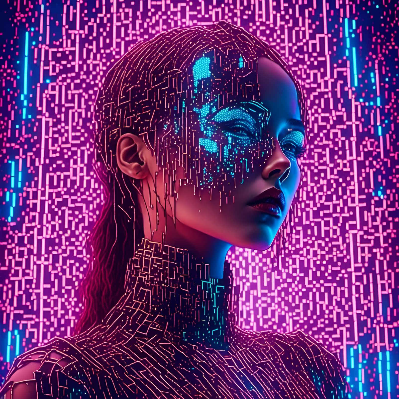 matrix vision - AI Generated Artwork - NightCafe Creator