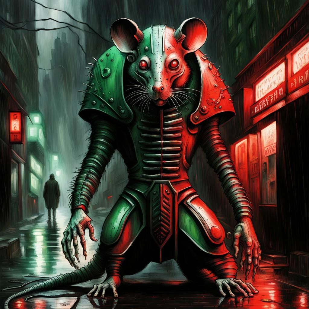 Sewer Rat - AI Generated Artwork - NightCafe Creator