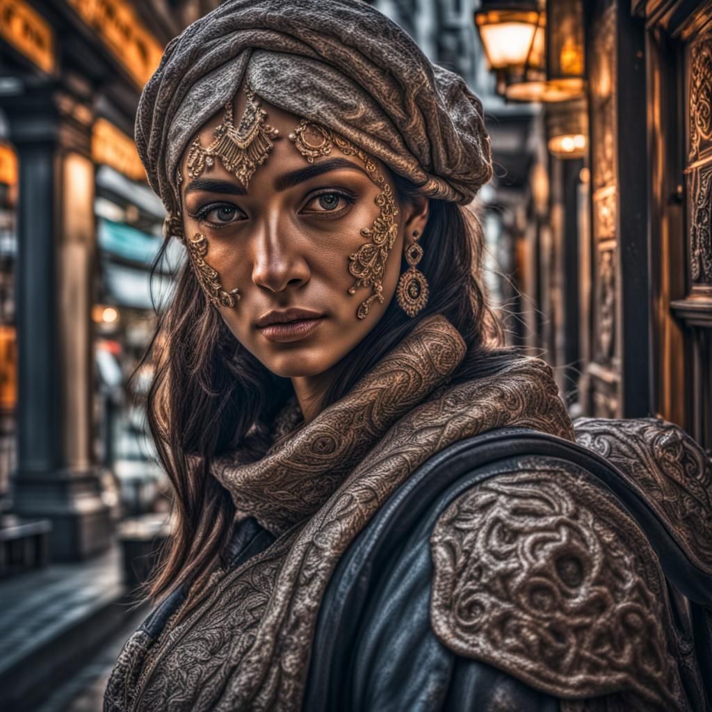 You Are A Very Pretty Girl - AI Generated Artwork - NightCafe Creator