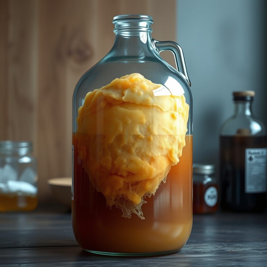 Kombucha Scobie - Fantastical Kombucha Fermentation Process...
