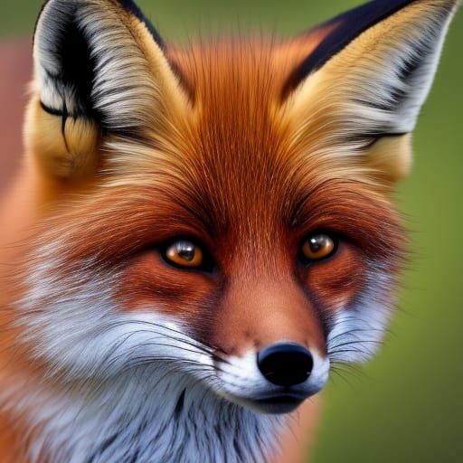 fox face - AI Generated Artwork - NightCafe Creator