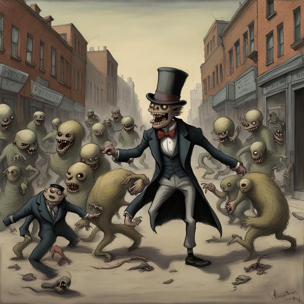 Violently Monster Fight. - AI Generated Artwork - NightCafe Creator