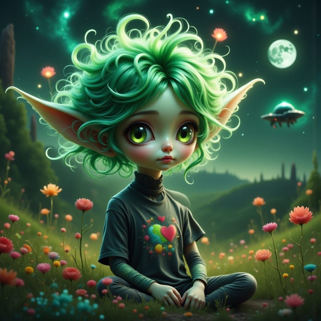 Ethereal alien👽🛸 🏼 - Ethereal alien👽🛸 🏼