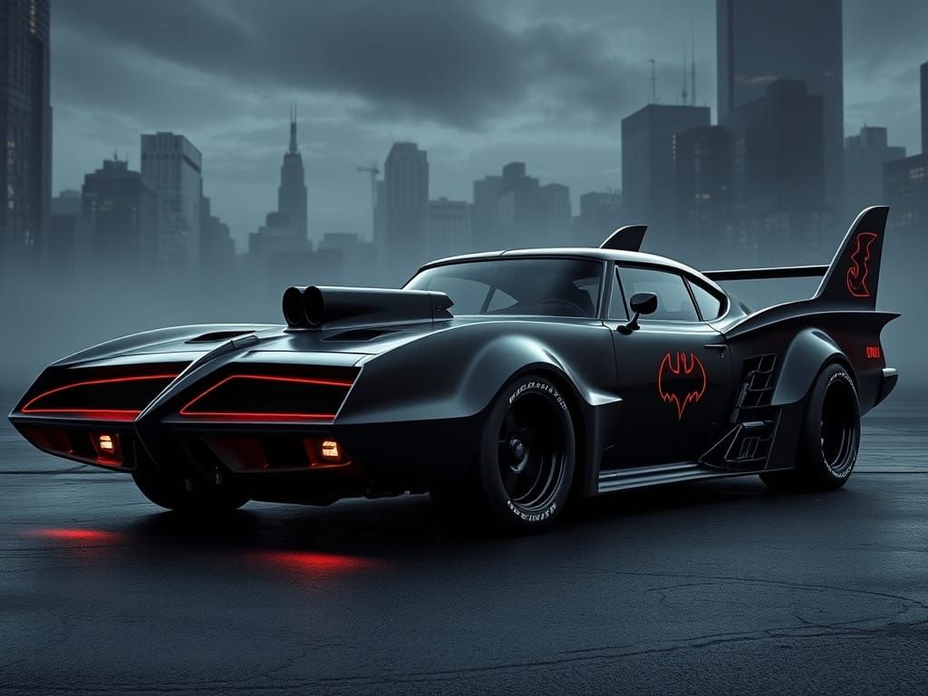 superbird batmobile - Cyberpunk Batmobile Evolution