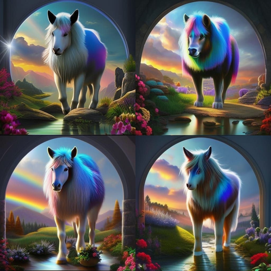 🌈The Rainbow Crew🌈 - AI Generated Artwork - NightCafe Creator