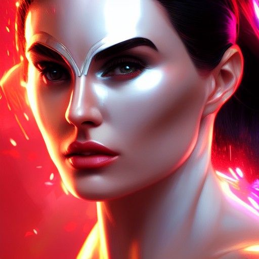 Pretty Android Dreaming of Electric Sheep : r/nightcafe