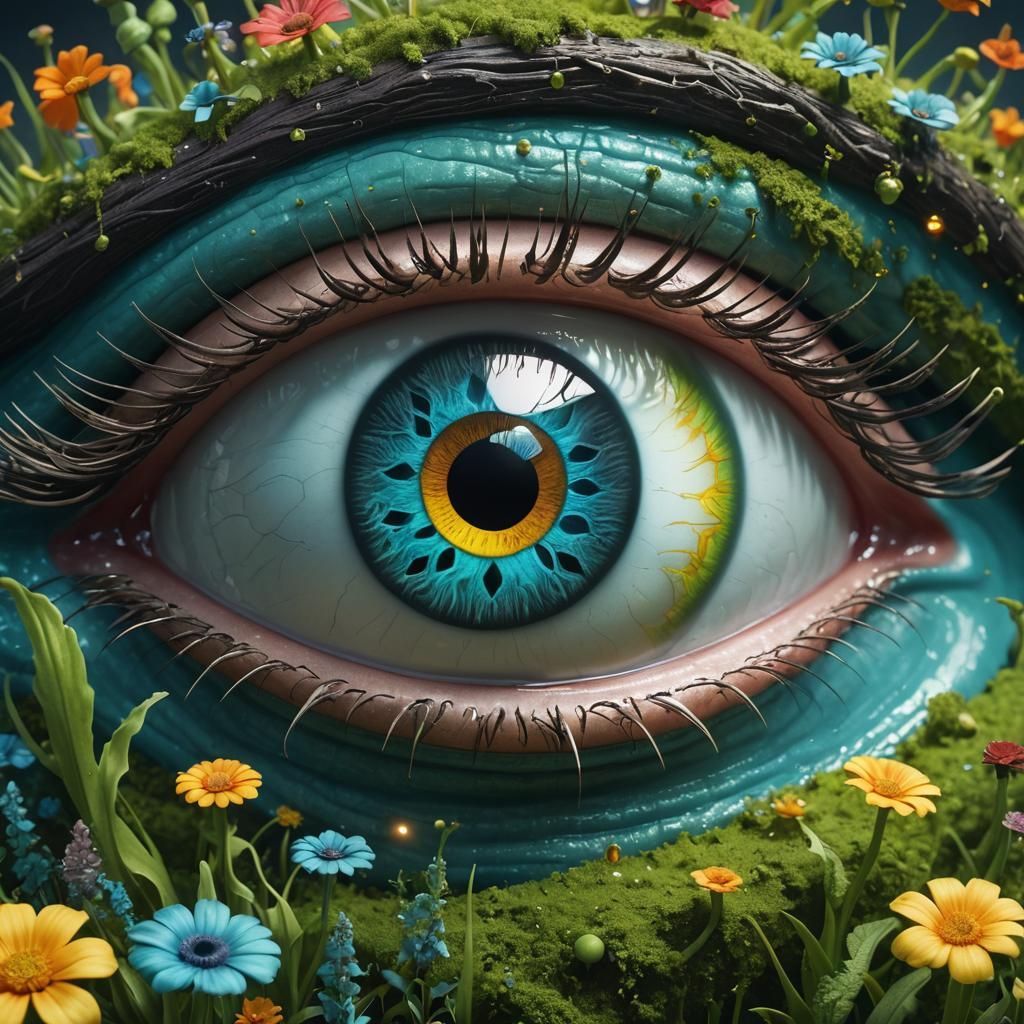 👁 Eye 👀 - AI Generated Artwork - NightCafe Creator