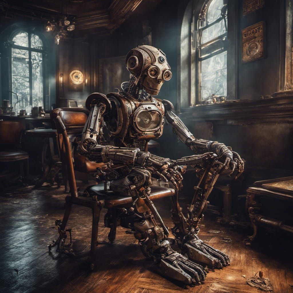 Waiting for the Infinite - AI Generated Artwork - NightCafe Creator