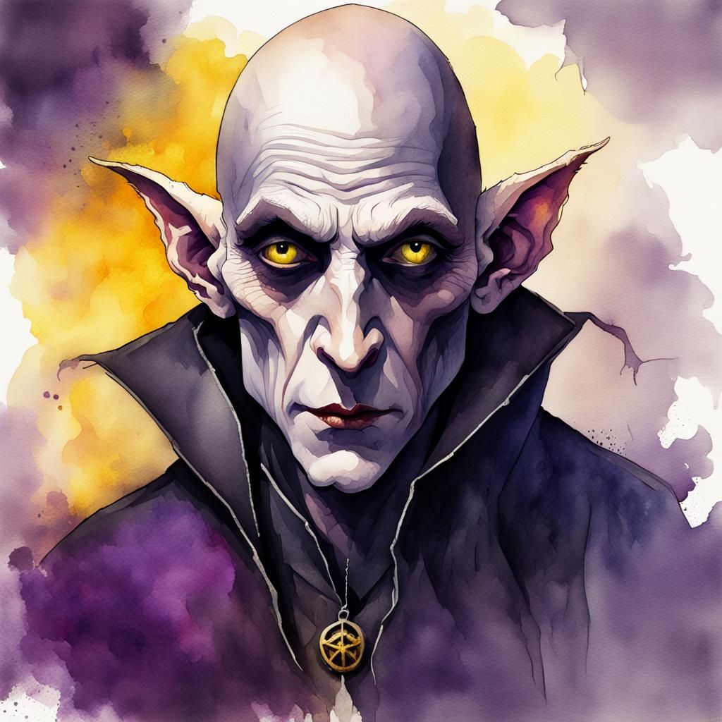 portrait of Nosferatu 3 - AI Generated Artwork - NightCafe Creator